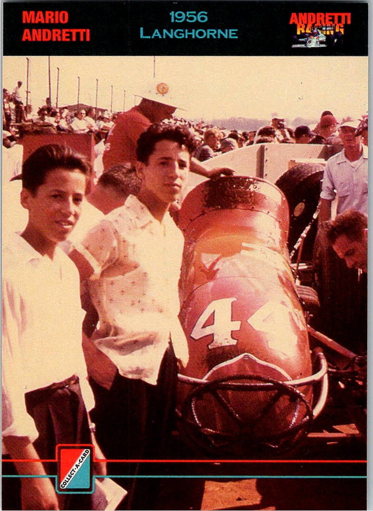 1992 Collect-A-Card Andretti Racing - Mario Andretti #51 for sale ...