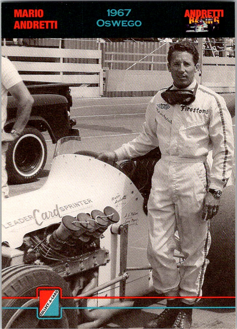1992 Collect-A-Card Andretti Racing - Mario Andretti #51 for sale ...