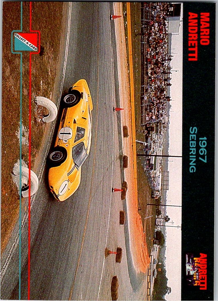 1992 Collect-A-Card Andretti Racing - Mario Andretti #51 for sale ...