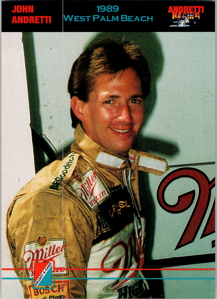 1992 Collect-A-Card Andretti Racing - Mario Andretti #51 for sale ...