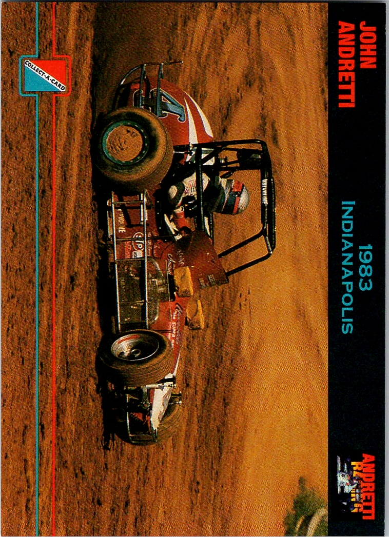 1992 Collect-A-Card Andretti Racing - Mario Andretti #51 for sale ...