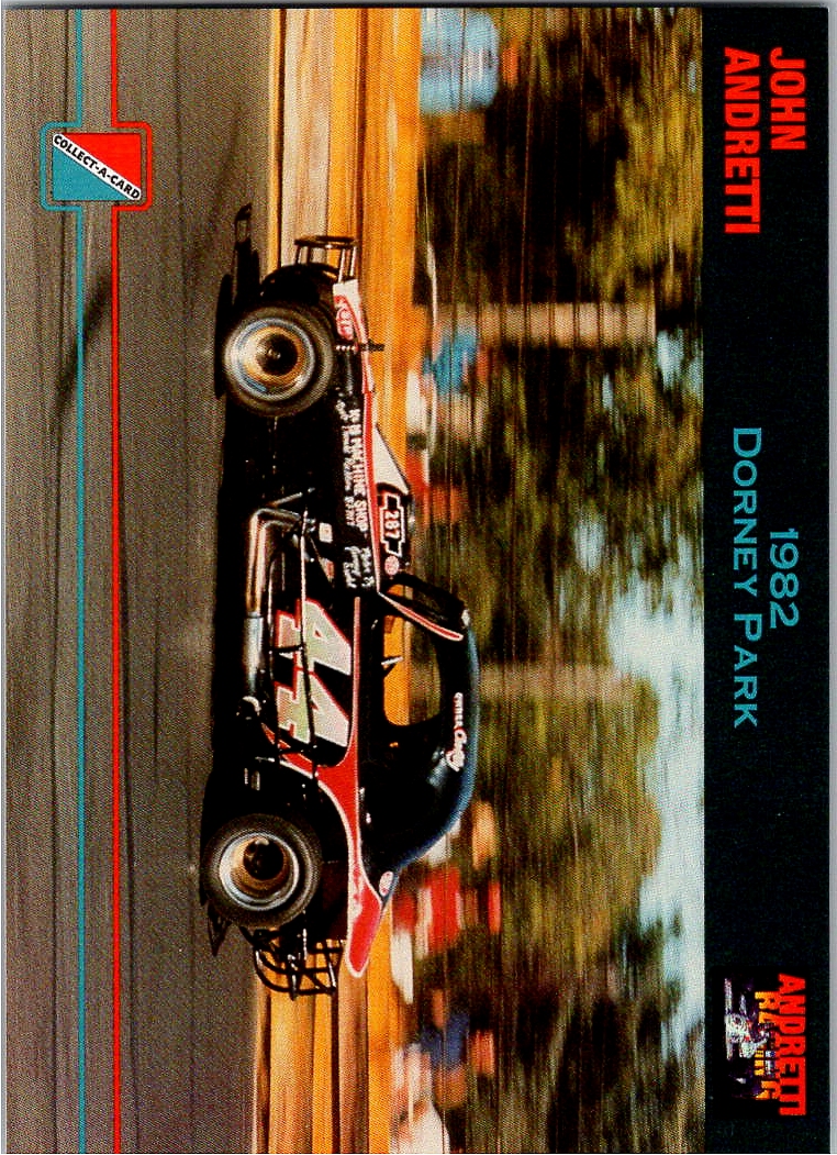 1992 Collect-A-Card Andretti Racing - Mario Andretti #51 for sale ...