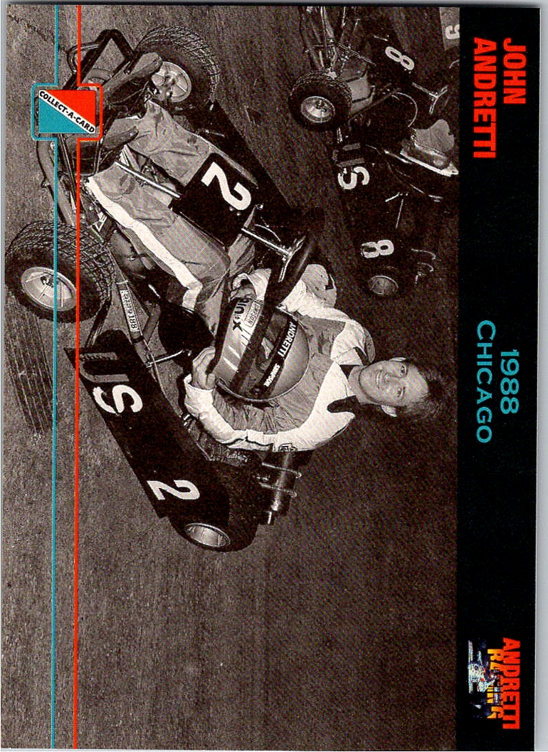 1992 Collect-A-Card Andretti Racing - Mario Andretti #51 for sale ...